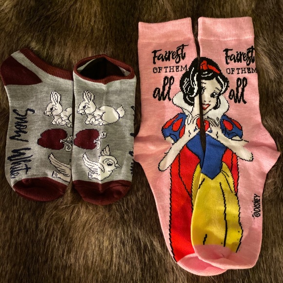 Disney | Accessories | Disney Princess Snow White Socks | Poshmark
